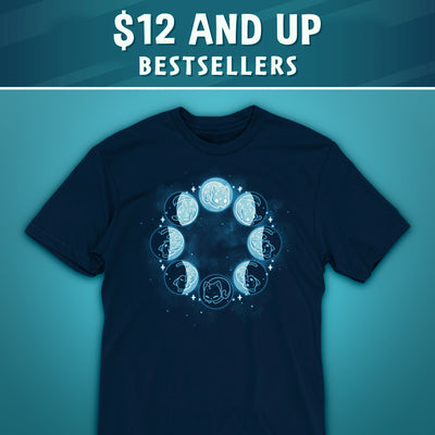 Floral Moon | Funny, cute & nerdy t-shirts – TeeTurtle