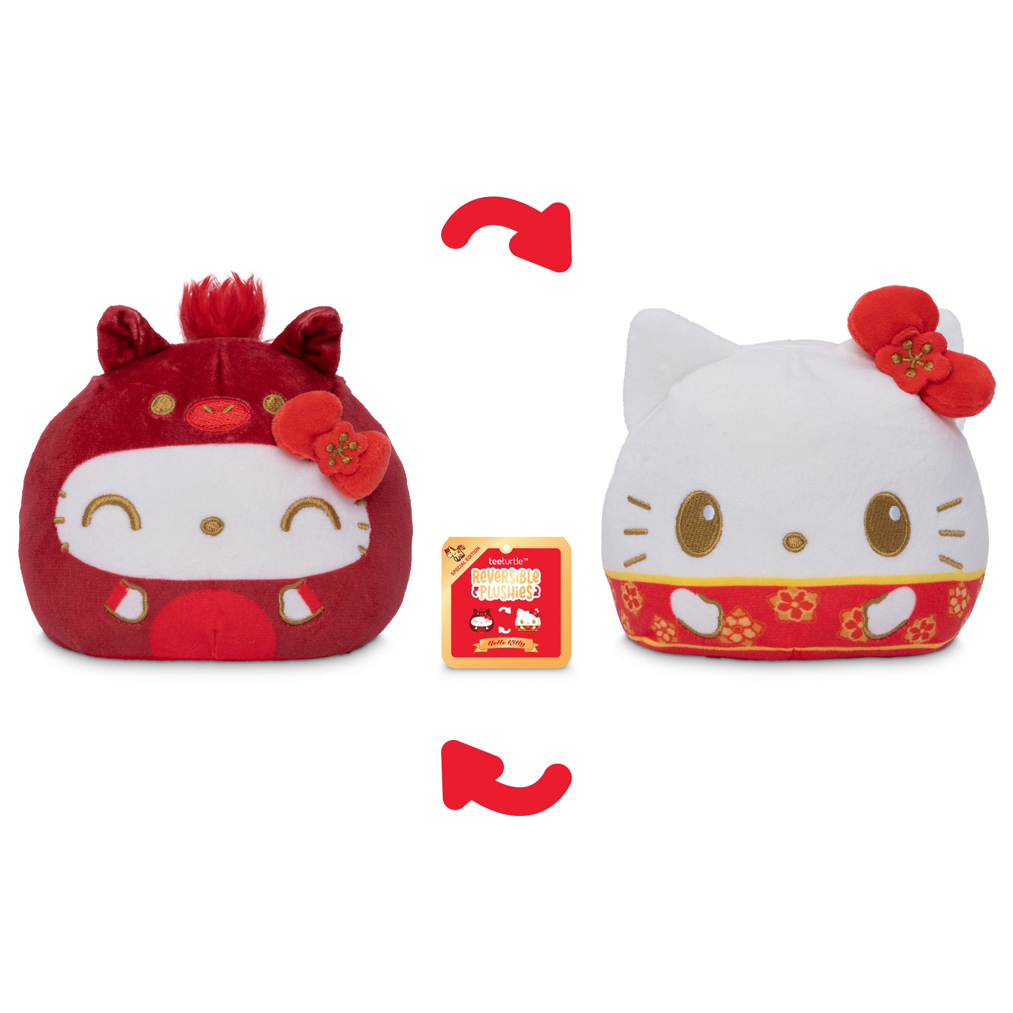 Lunar New Year Horse Hello Kitty 4" Reversible – TeeTurtle