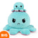 TeeTurtle Big Reversible Octopus Plushie (Aqua + Pink)