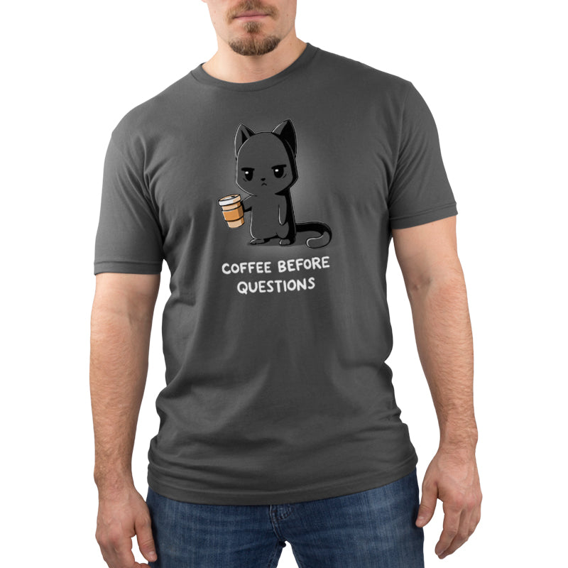 Coffee Before Questions | Funny, cute & nerdy t-shirts – TeeTurtle