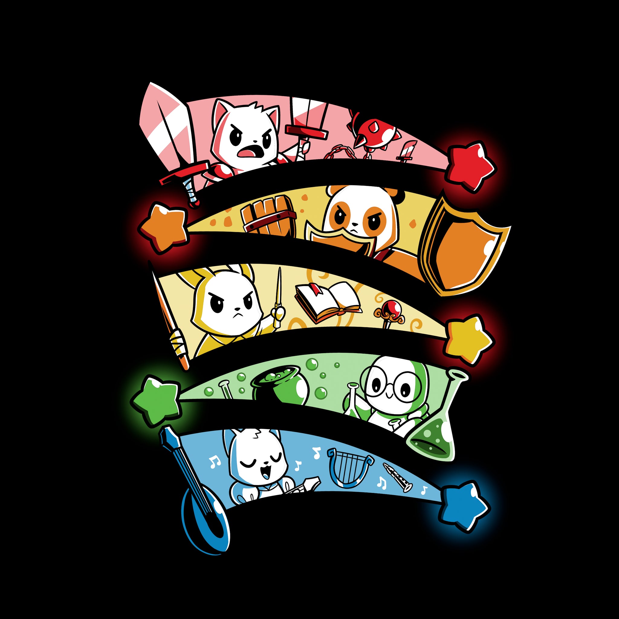 Rainbow Party Animals – TeeTurtle