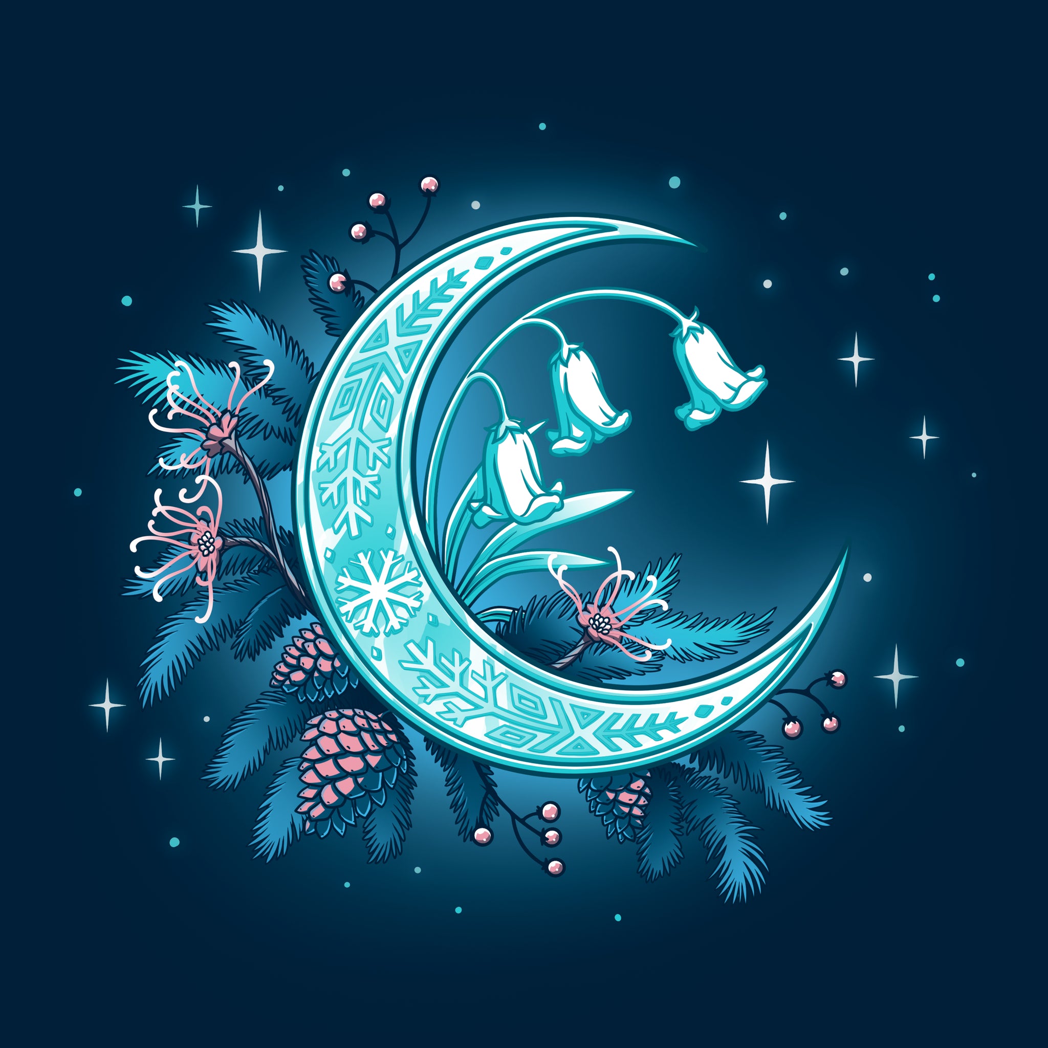Winter Moon | Funny, cute, & nerdy t-shirts – TeeTurtle