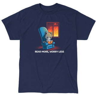 Read More, Worry Less | Funny, cute & nerdy t-shirts – TeeTurtle
