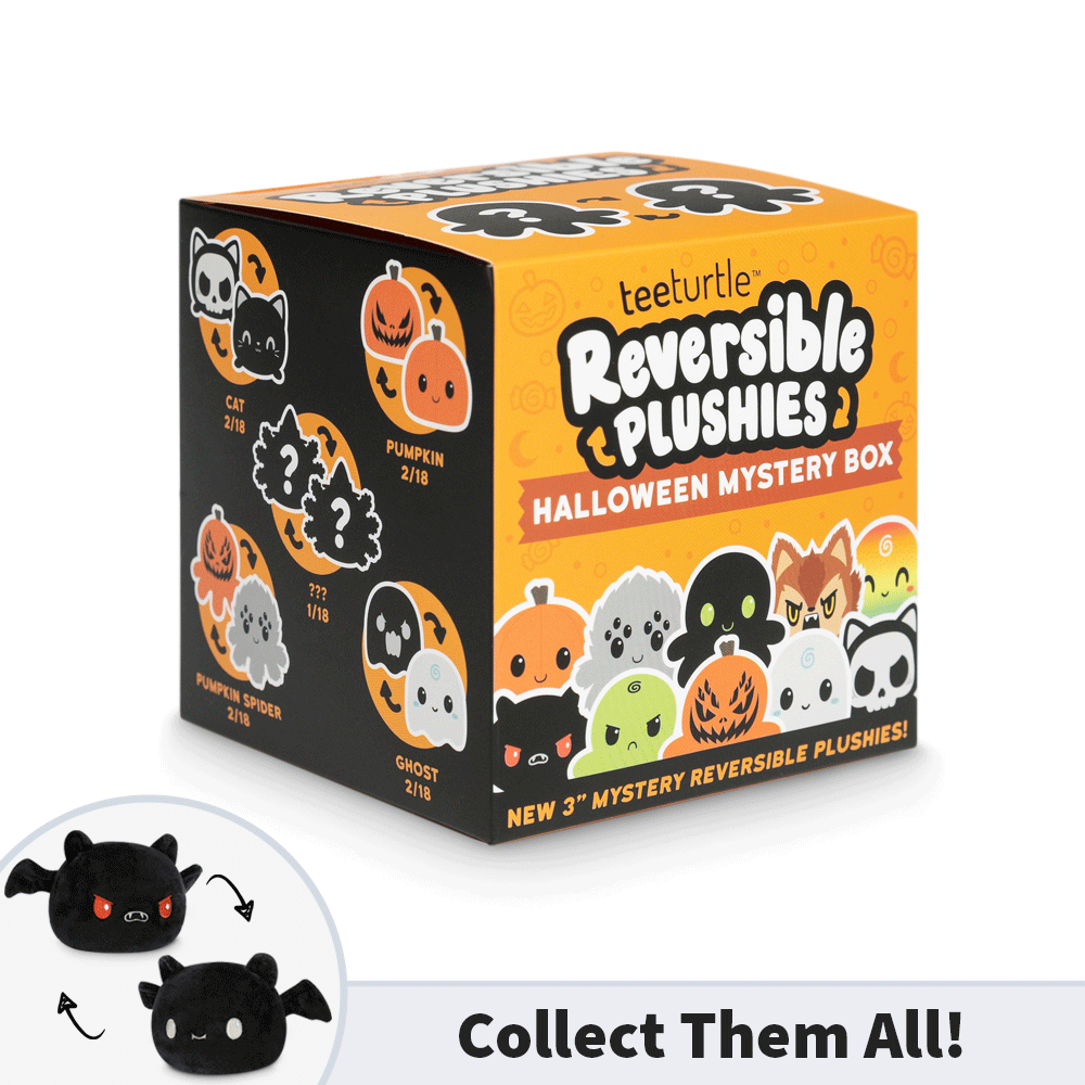 TeeTurtle Reversible Plushies Halloween Mystery Box