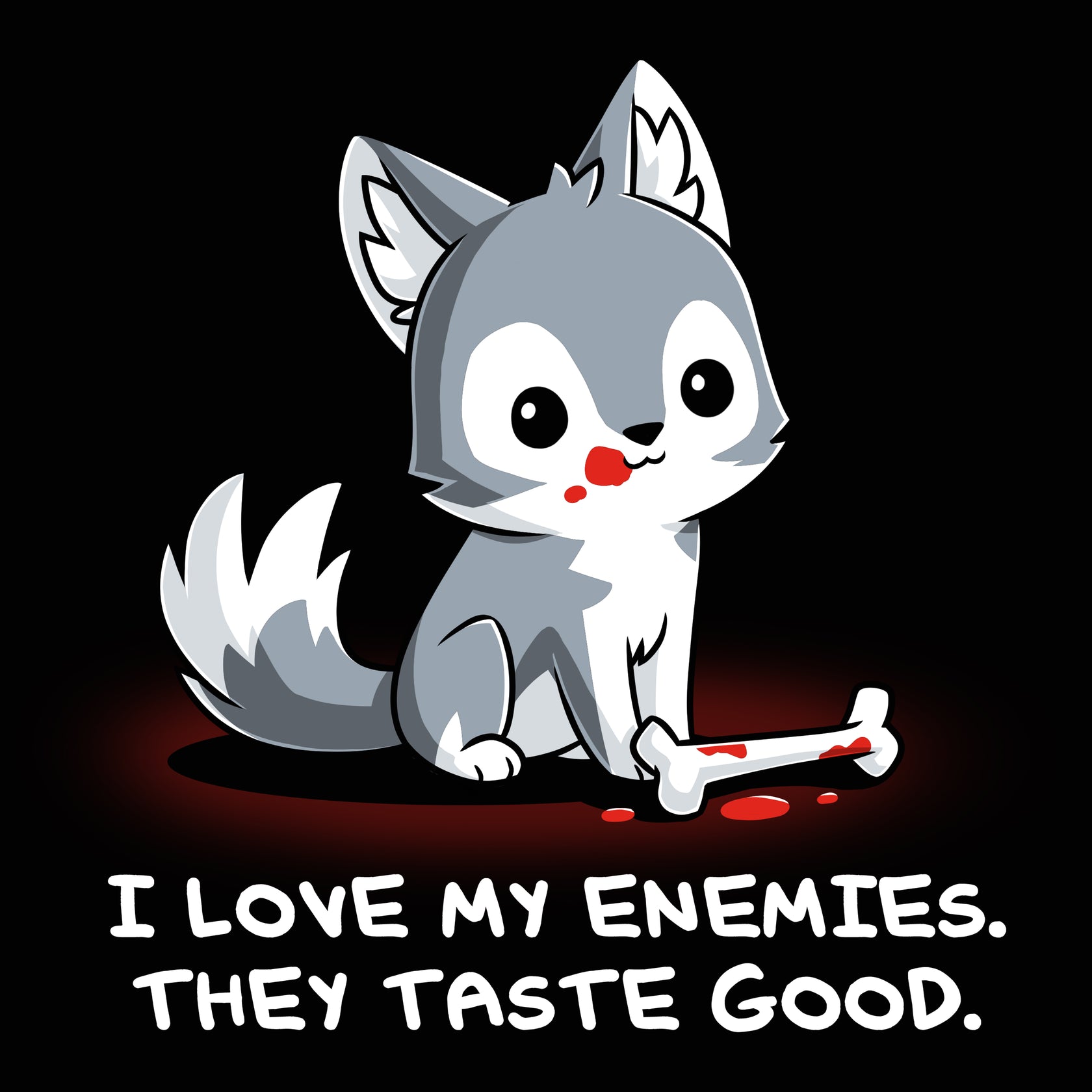 I Love My Enemies | Funny, cute & nerdy t-shirts – TeeTurtle