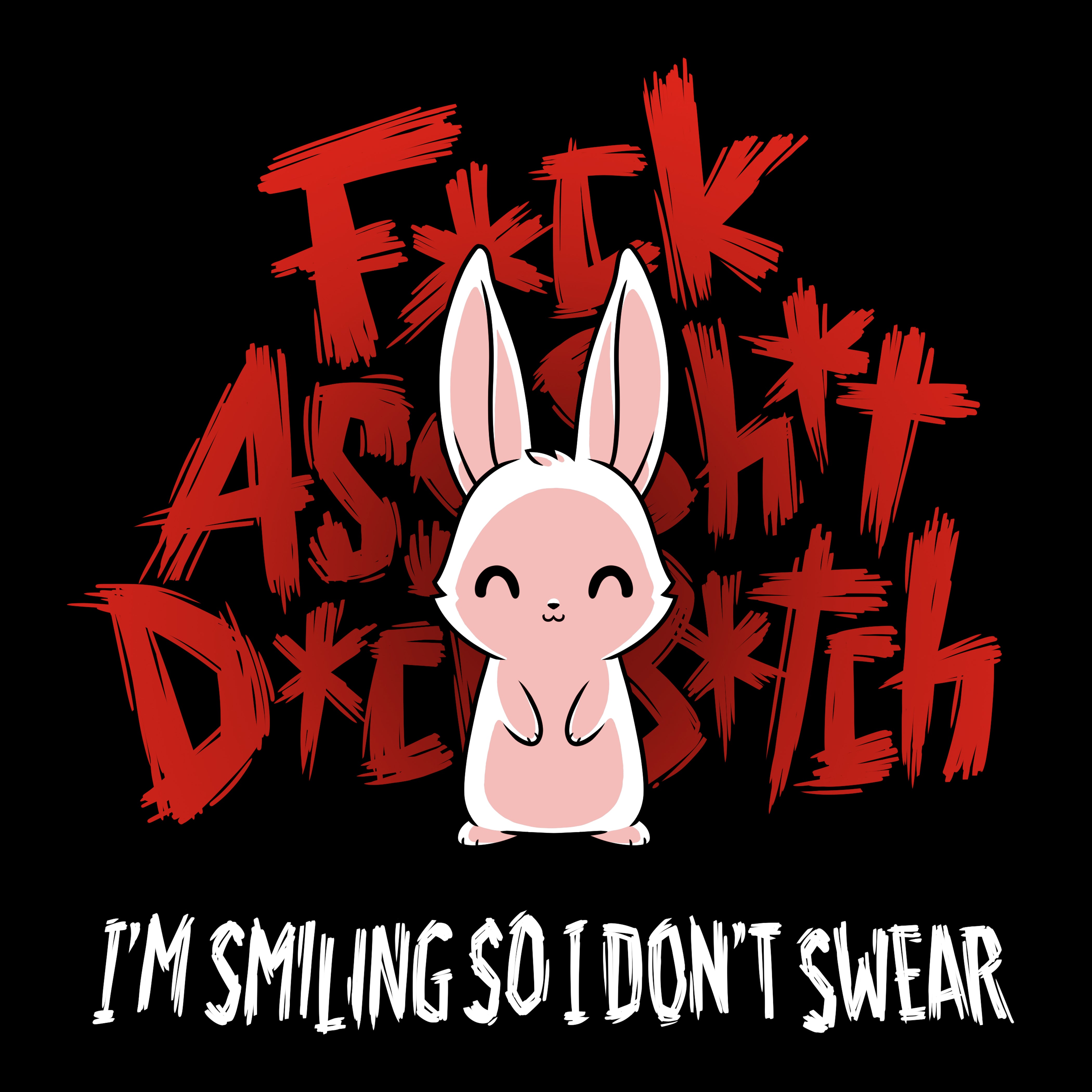 I'm Smiling so I Don't Swear | Funny, cute & nerdy t-shirts – TeeTurtle