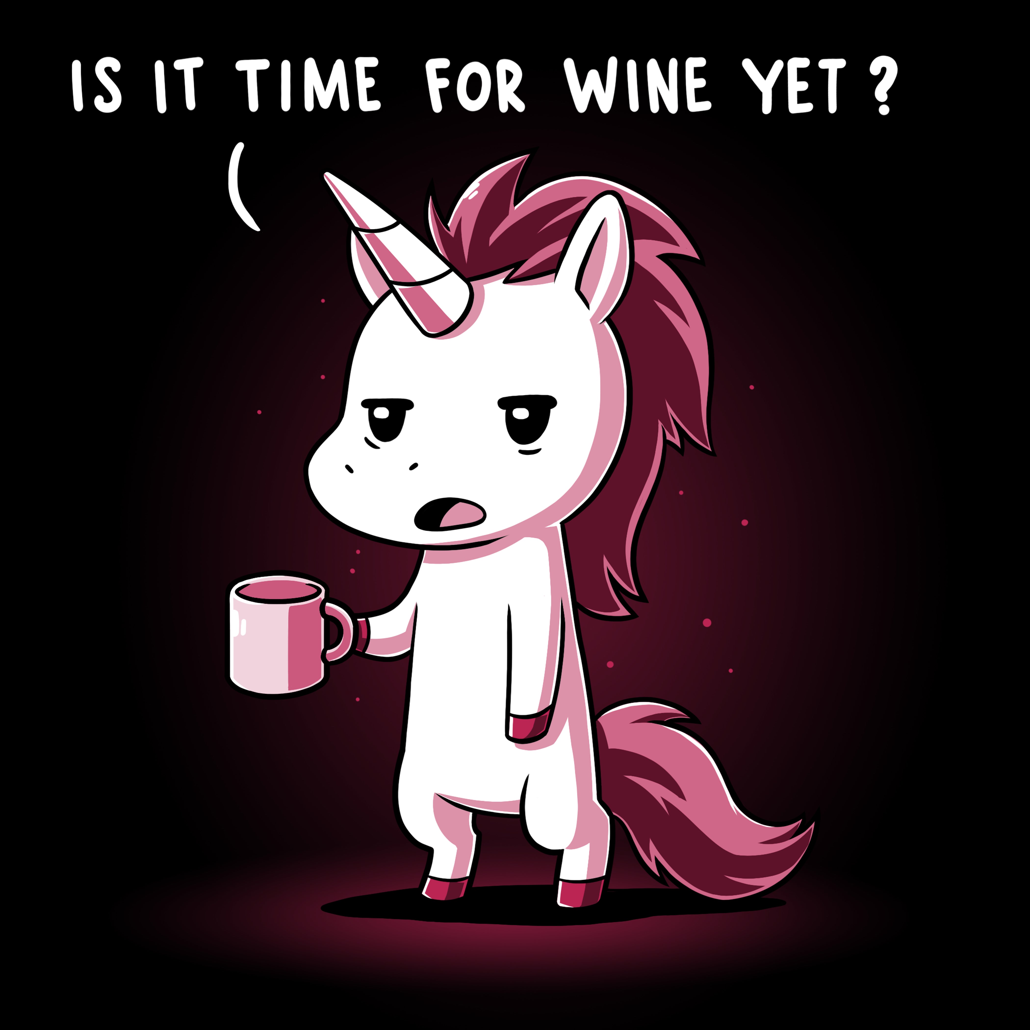 Is It Time for Wine Yet? | Funny, cute & nerdy t-shirts – TeeTurtle