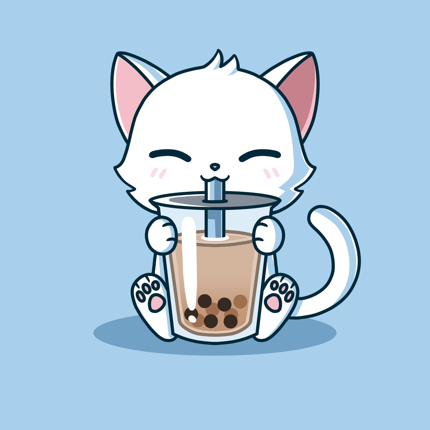 Boba Cat – TeeTurtle