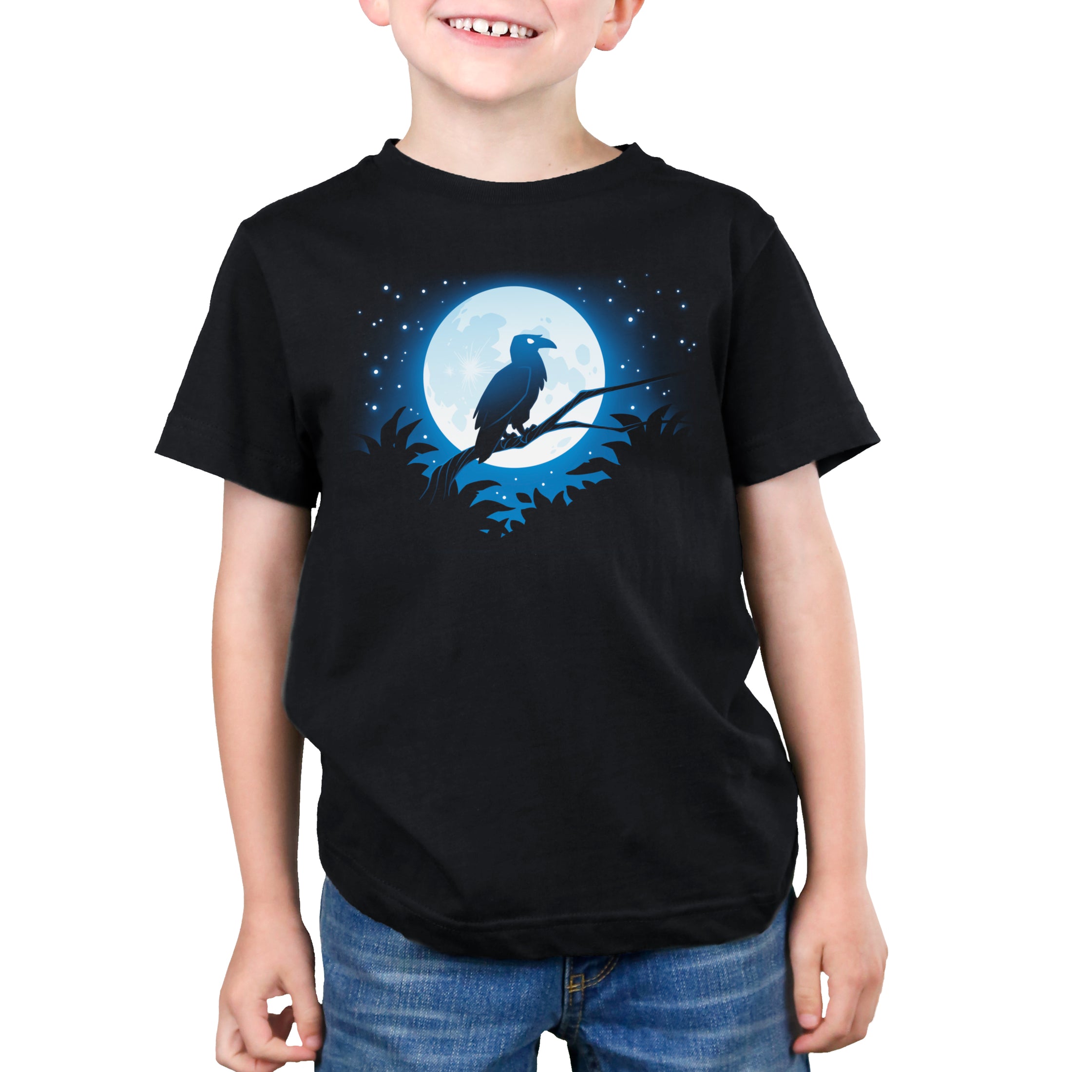 Moonlit Raven | Funny, cute & nerdy t-shirts – TeeTurtle