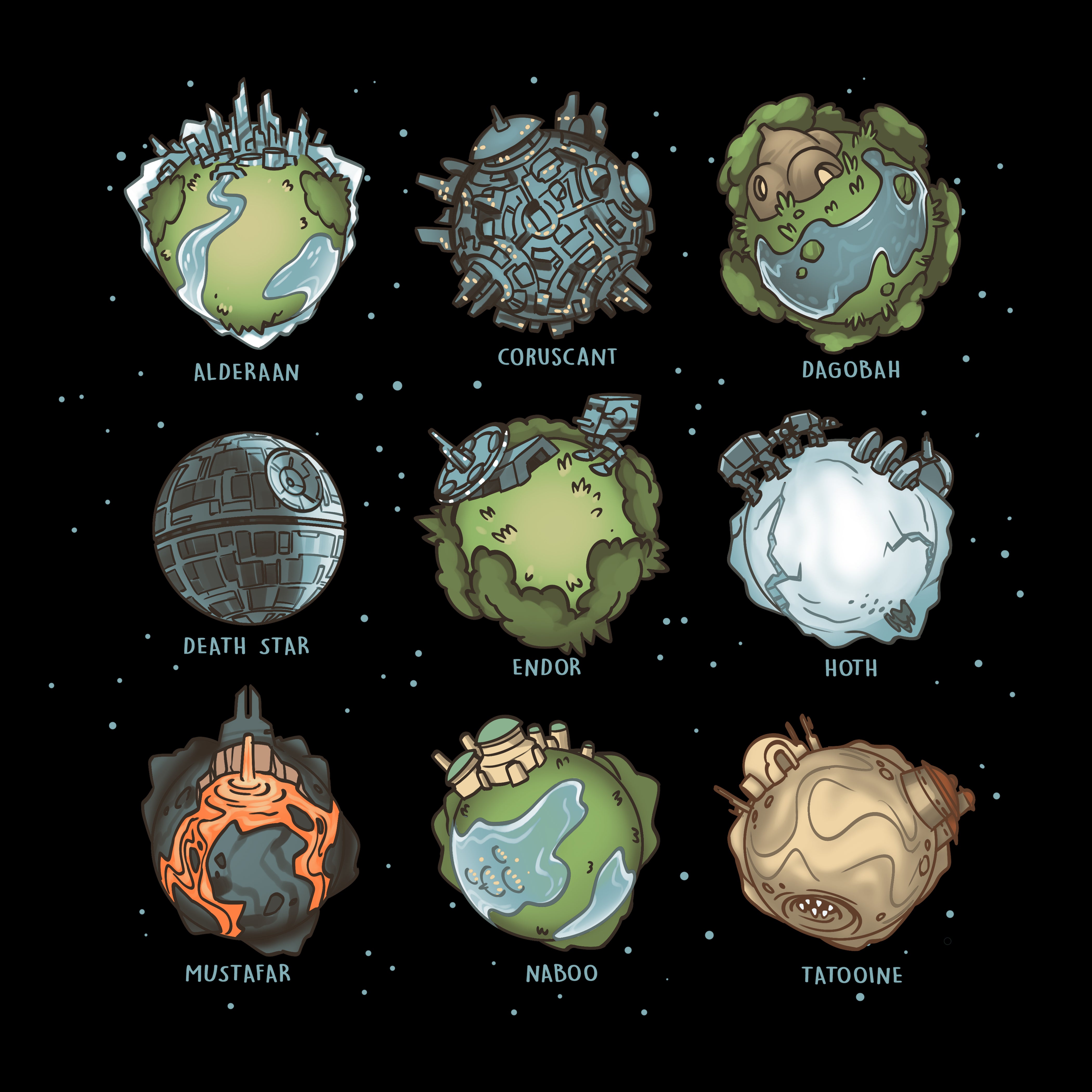 Space Designs – TeeTurtle