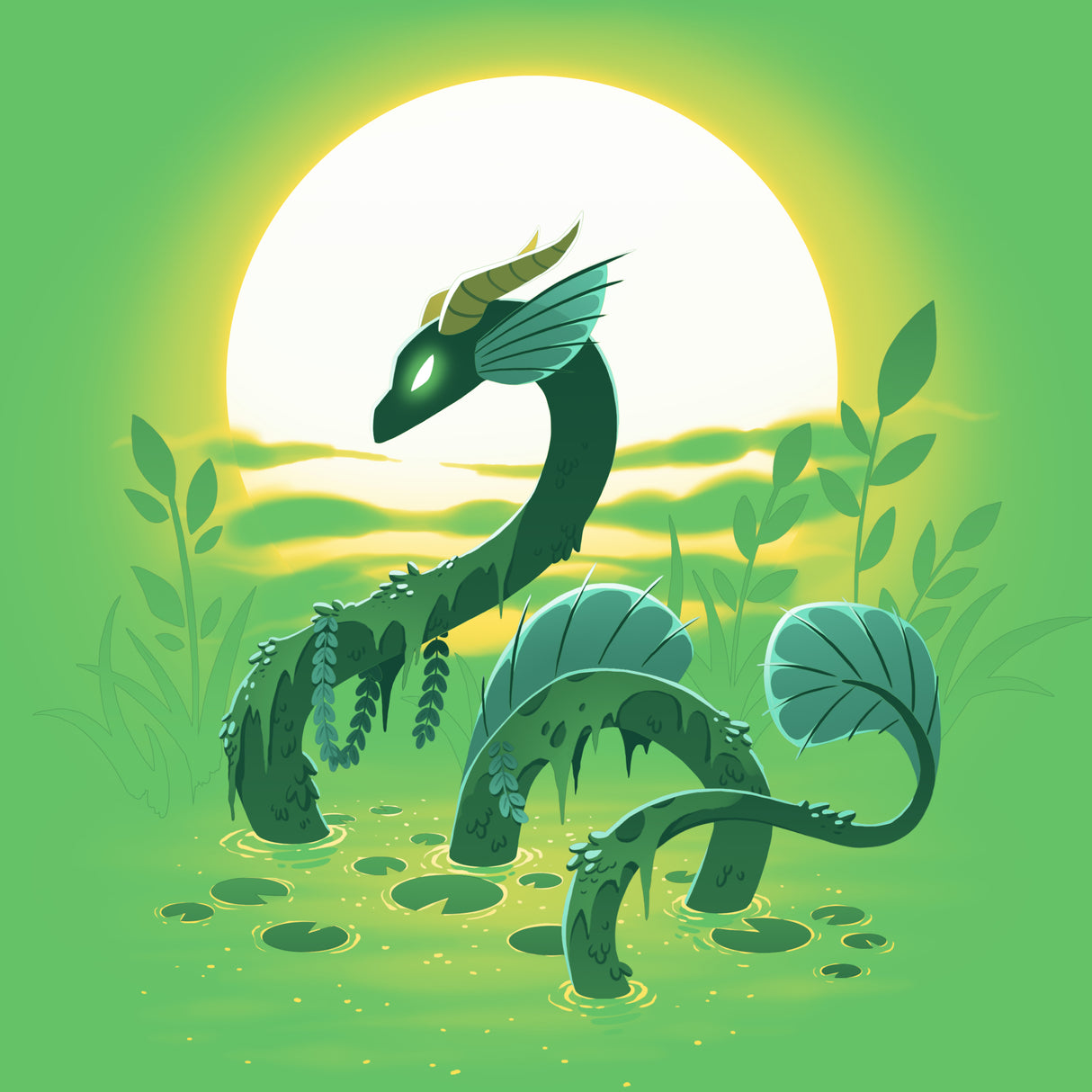 Swamp Dragon | Funny, cute & nerdy t-shirts – TeeTurtle