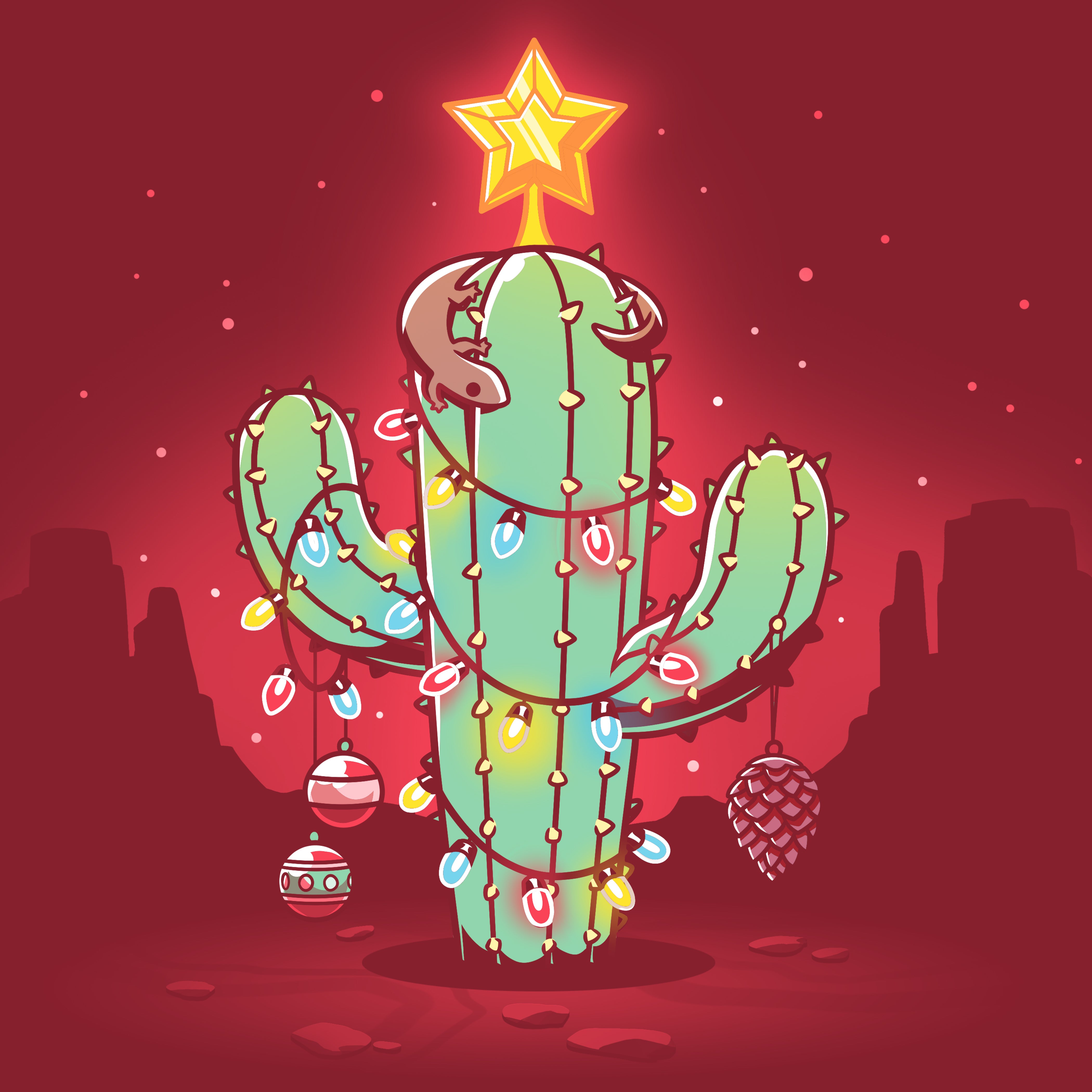 A Desert Christmas | Funny, cute, & nerdy t-shirts – TeeTurtle