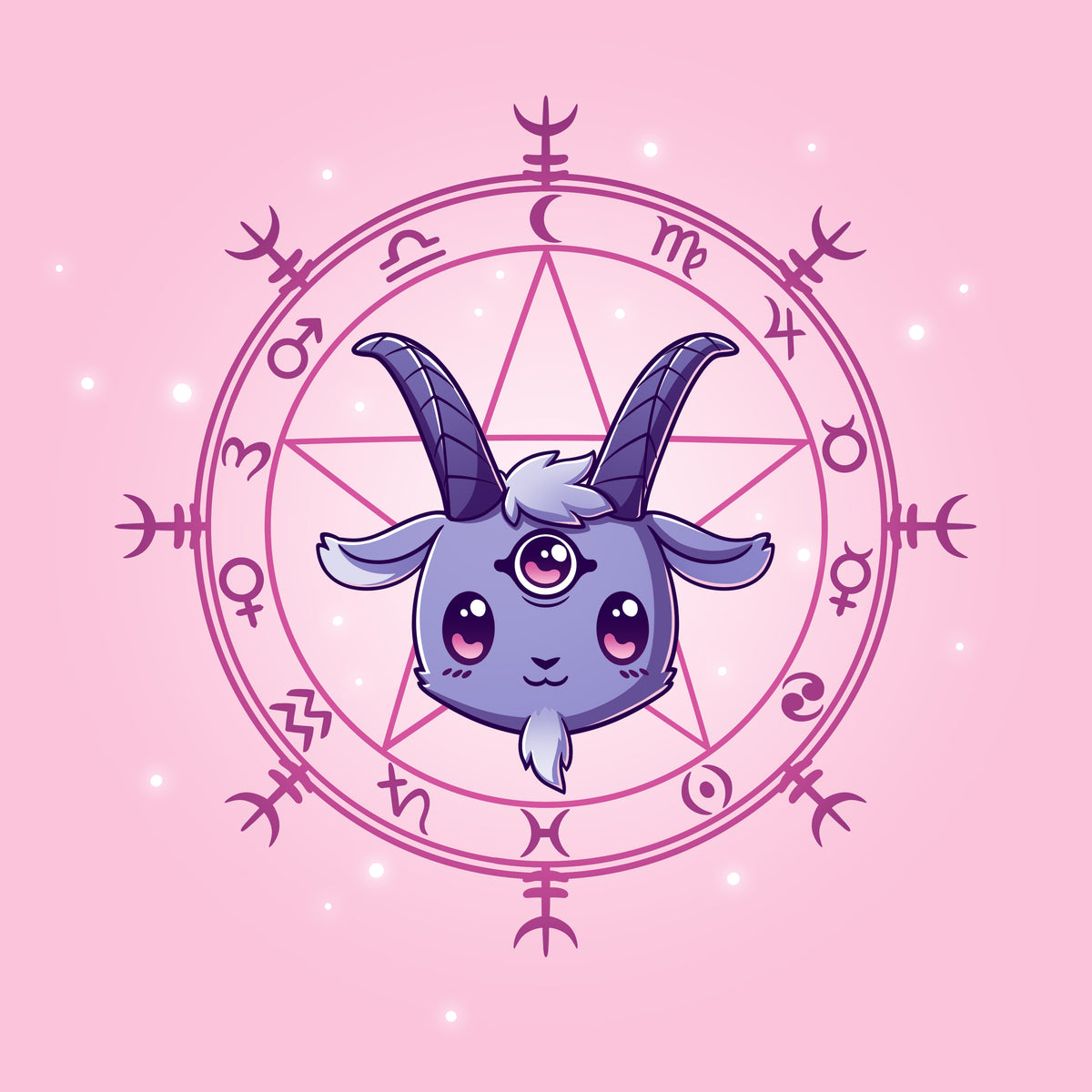 Chibi Baphomet | Funny, cute, & nerdy t-shirts – TeeTurtle