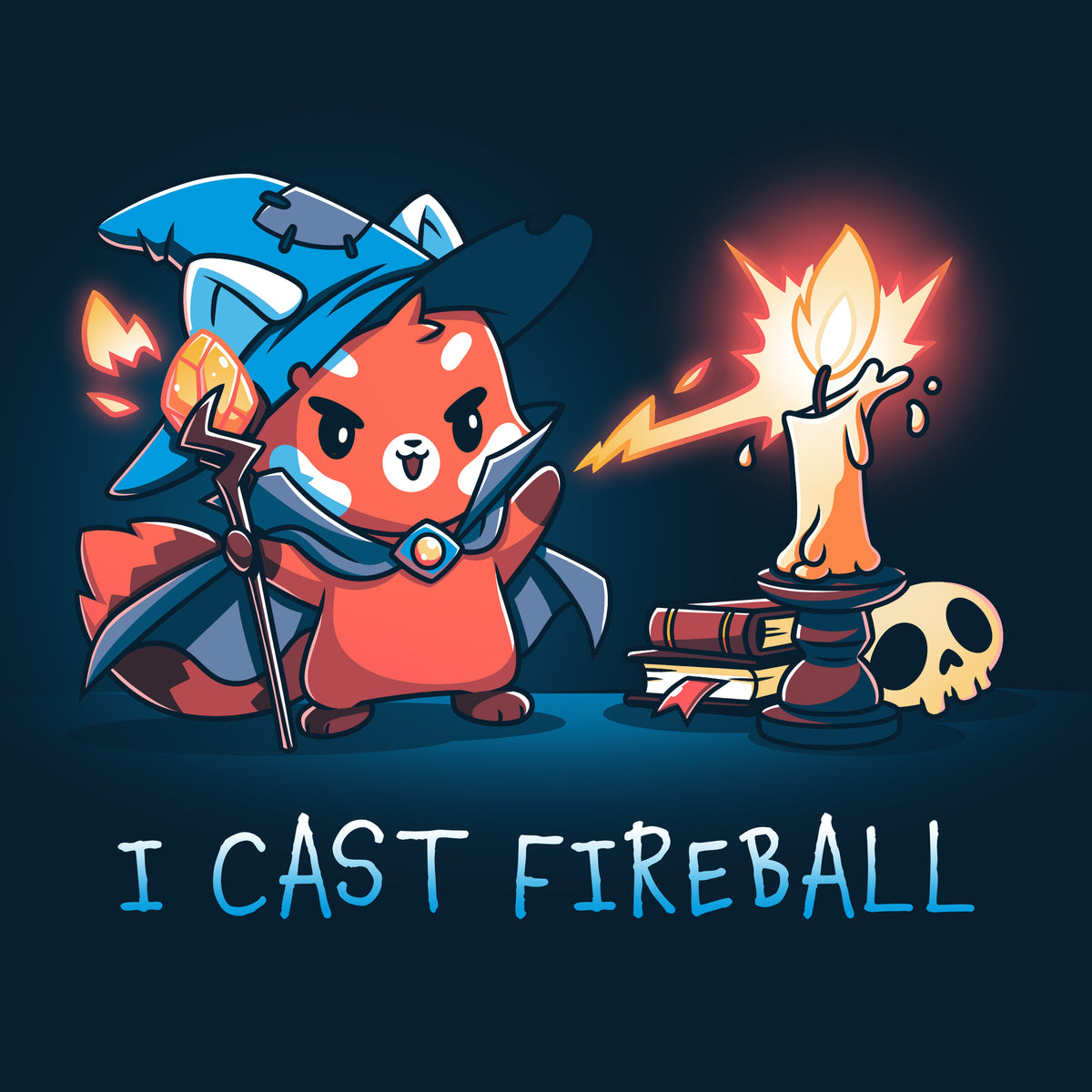 I Cast Fireball | Funny, cute, & nerdy t-shirts – TeeTurtle