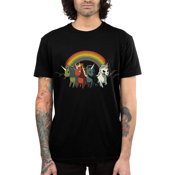 Four Unicorns of the Apocalypse | Funny, cute & nerdy t-shirts – TeeTurtle