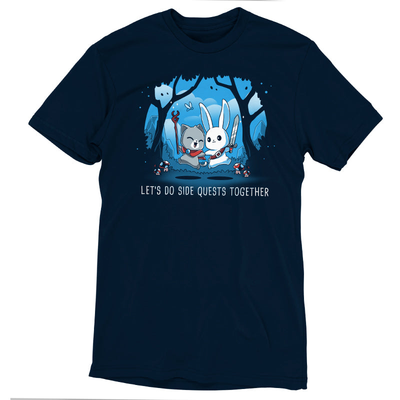 Let's Do Side Quests Together | Funny, cute, & nerdy t-shirts – TeeTurtle