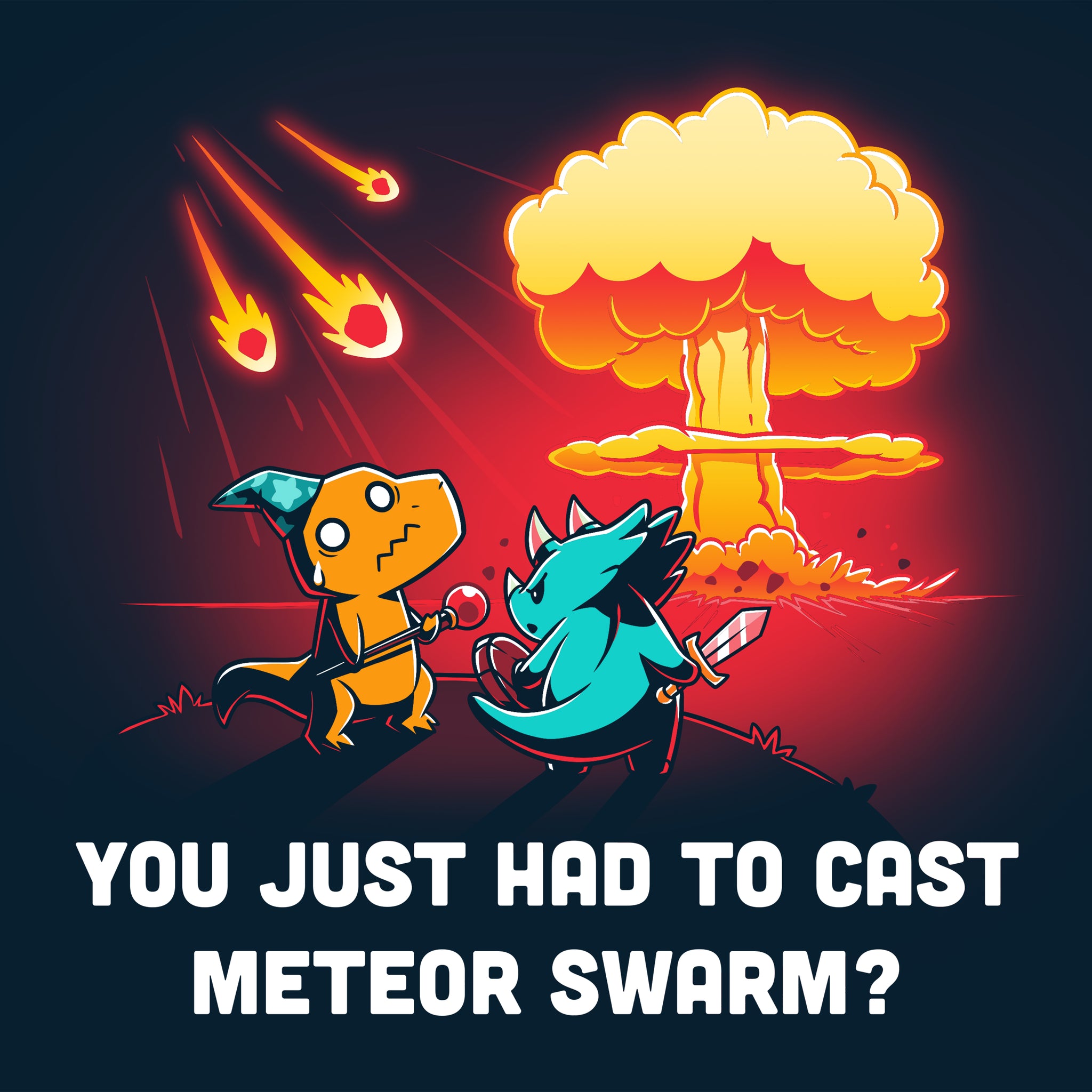 Meteor Swarm | Funny, cute, & nerdy t-shirts – TeeTurtle