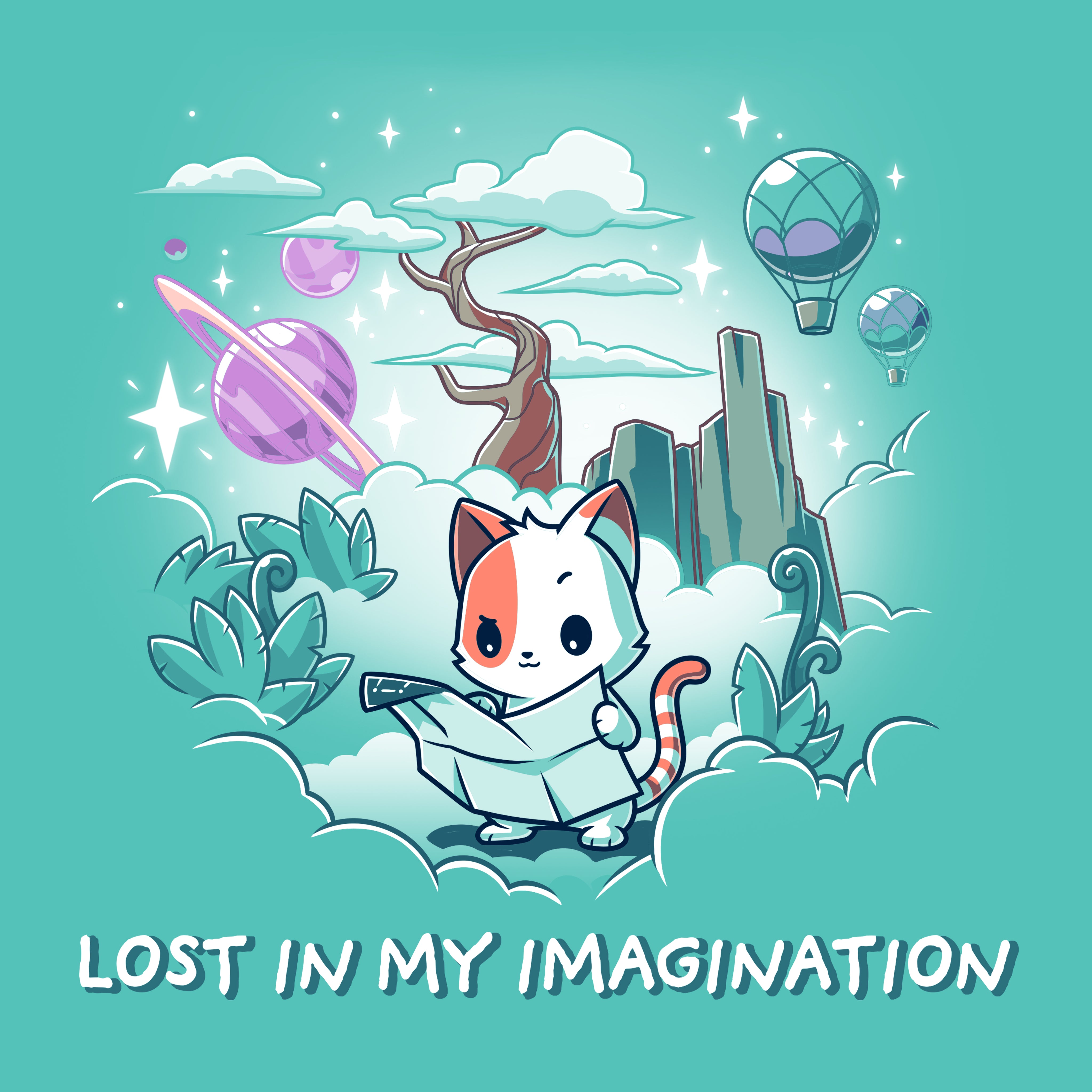 Lost in My Imagination | Funny, cute & nerdy t-shirts – TeeTurtle