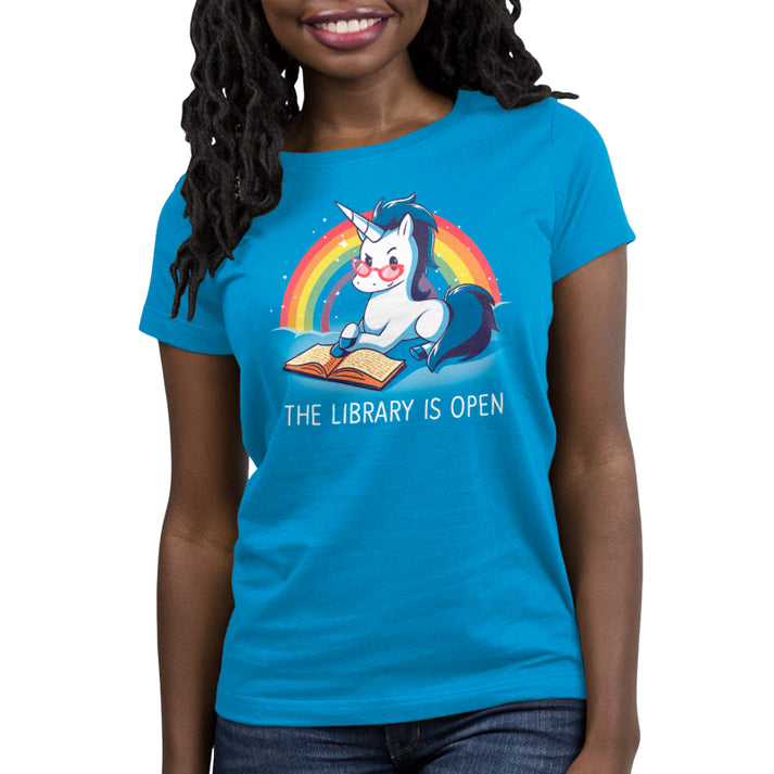 The Library is Open | Funny, cute & nerdy t-shirts – TeeTurtle